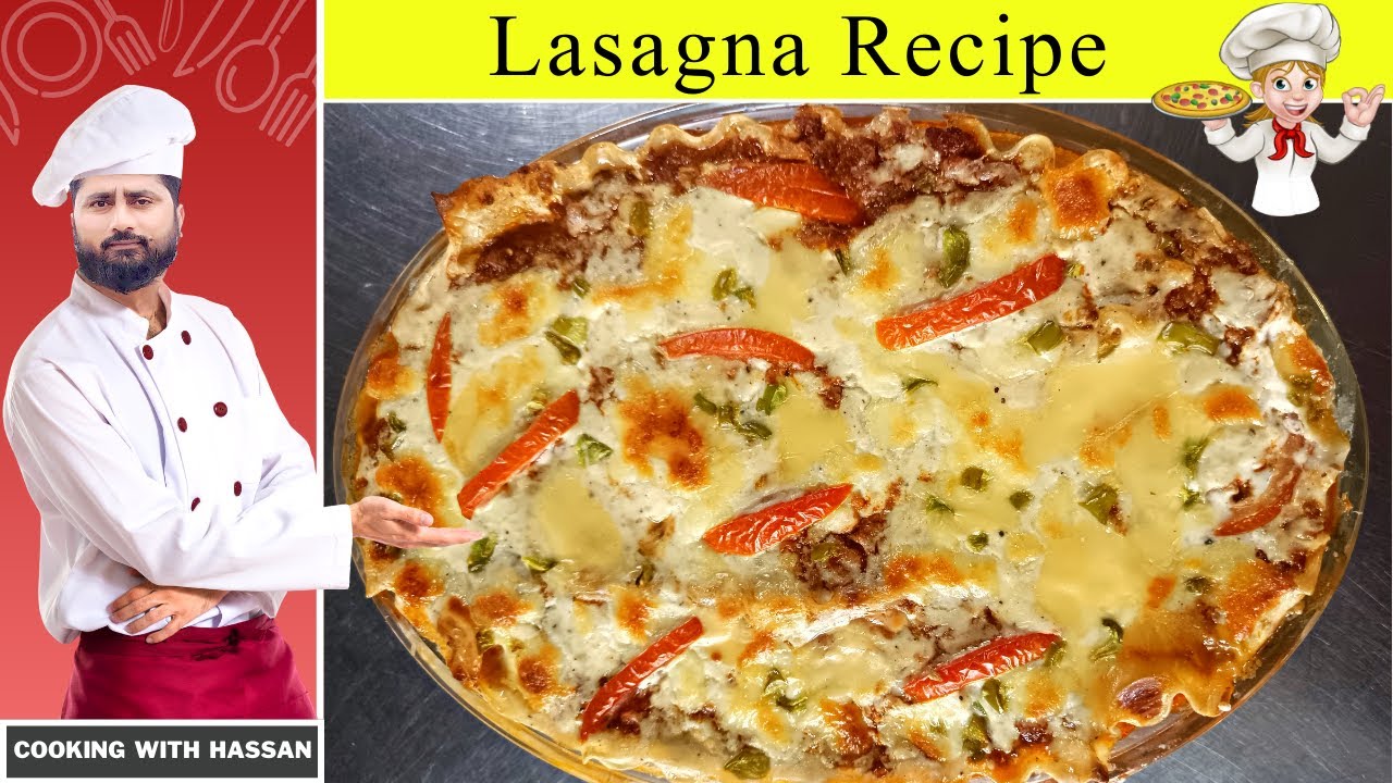 Smoky Chicken Lasagna Recipe || easy to make Lazania at home - YouTube