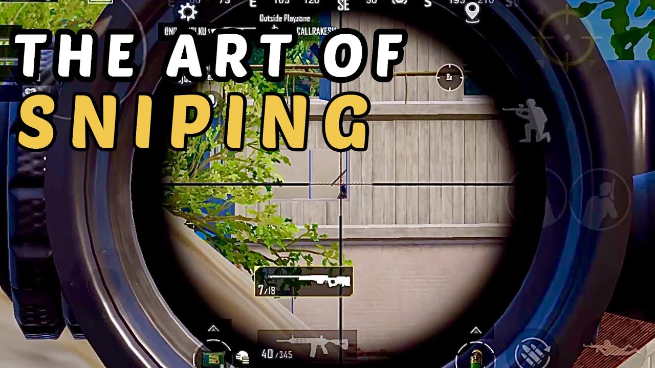 THE ART OF SNIPING | BGMI SNIPER MONTAGE | #pubgmobile #gaming - YouTube
