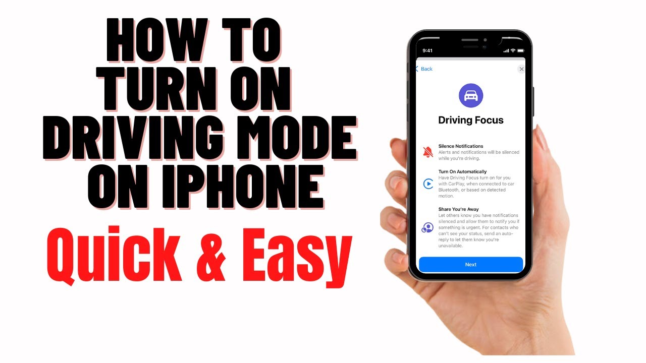 How To Turn On Driving Mode On Iphone YouTube How To Turn On Driving Mode On Iphone YouTube