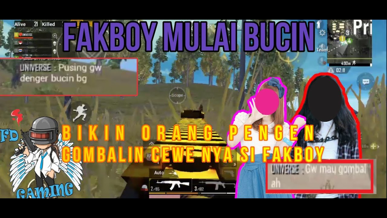 DI AJAK MABAR FAKBOY | SAMPE ORANG MAU GOMBALIN PACARNYA | - PUBG ...