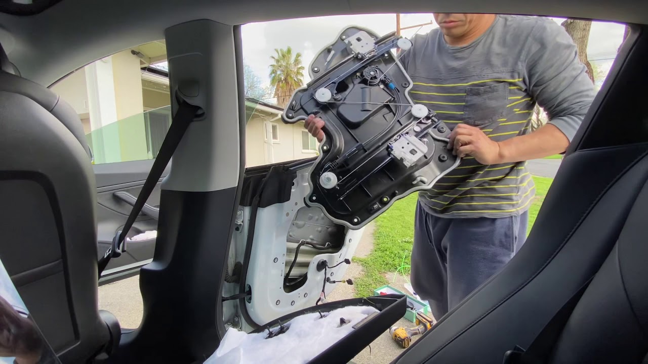 Tesla Model 3 Auto Door Handle Installation - YouTube
