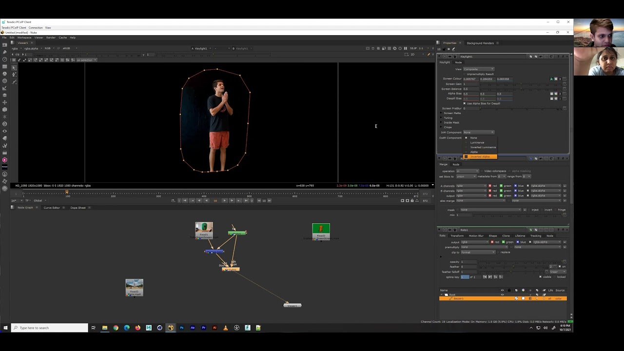 Keying, Masking, and Keyframing in Nuke Tutorial - YouTube