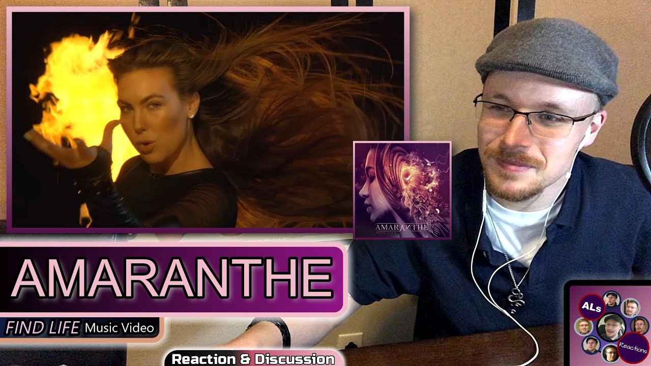 Reaction to...AMARANTHE: FIND LIFE (Music Video) (With Lyrics) - YouTube