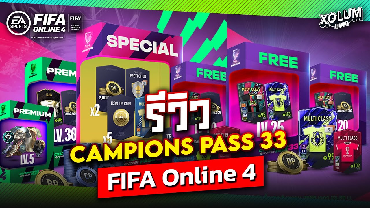 Review Campions Pass 33 | EA FC Online/FIFA Online 4 - YouTube
