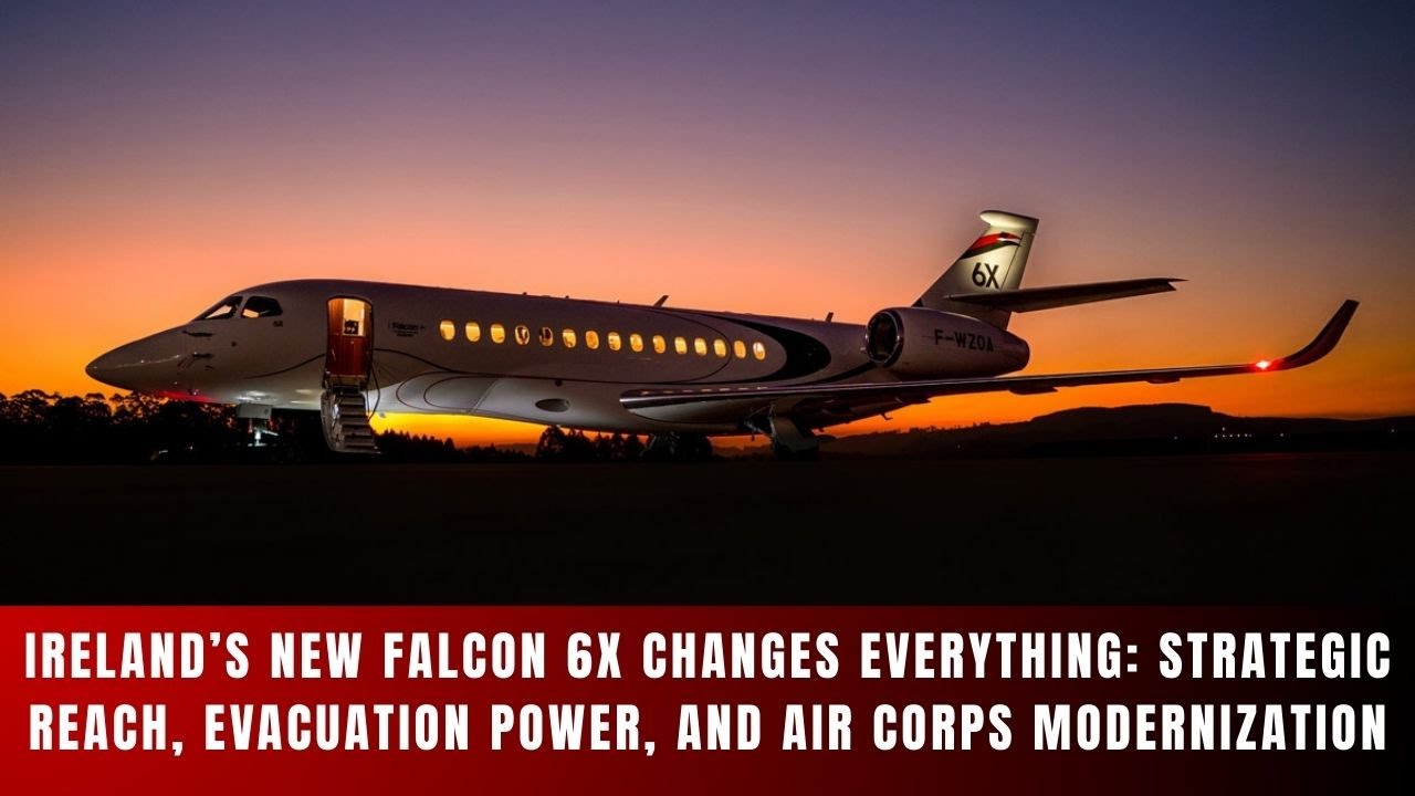 Ireland’s Falcon 6X Isn’t a Luxury Jet—It’s a Strategic Evacuation ...