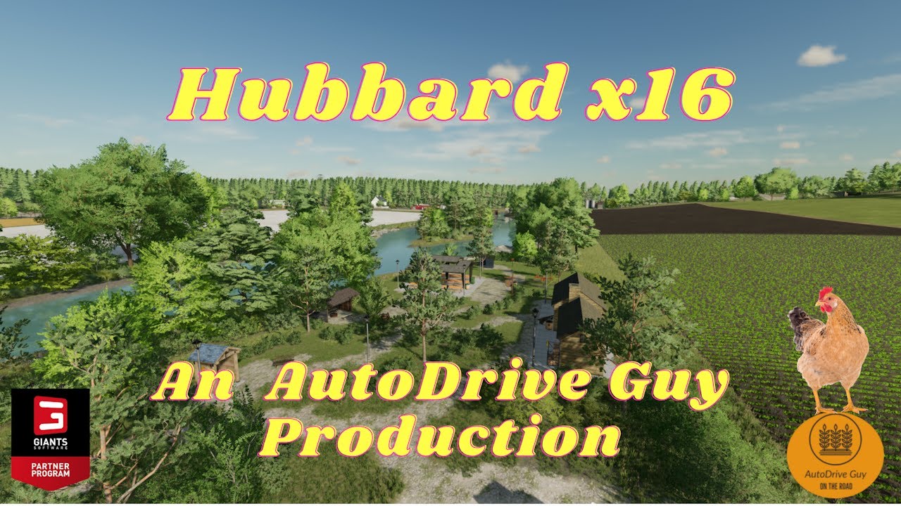 Farming Simulator 22 - Hubbard x16 AutoDrive - Updated 30/11/2024 - YouTube