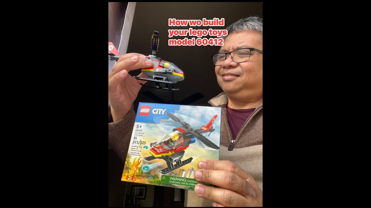 How to build your LEGO toy model 60411 - YouTube