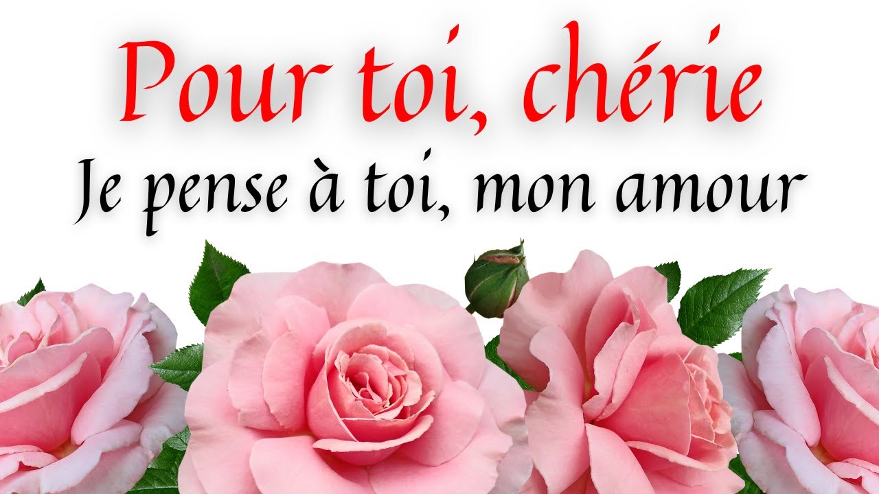 Déclaration d’amour puissante pour toi ️ Tu es ma vie, ma moitié, bien ...