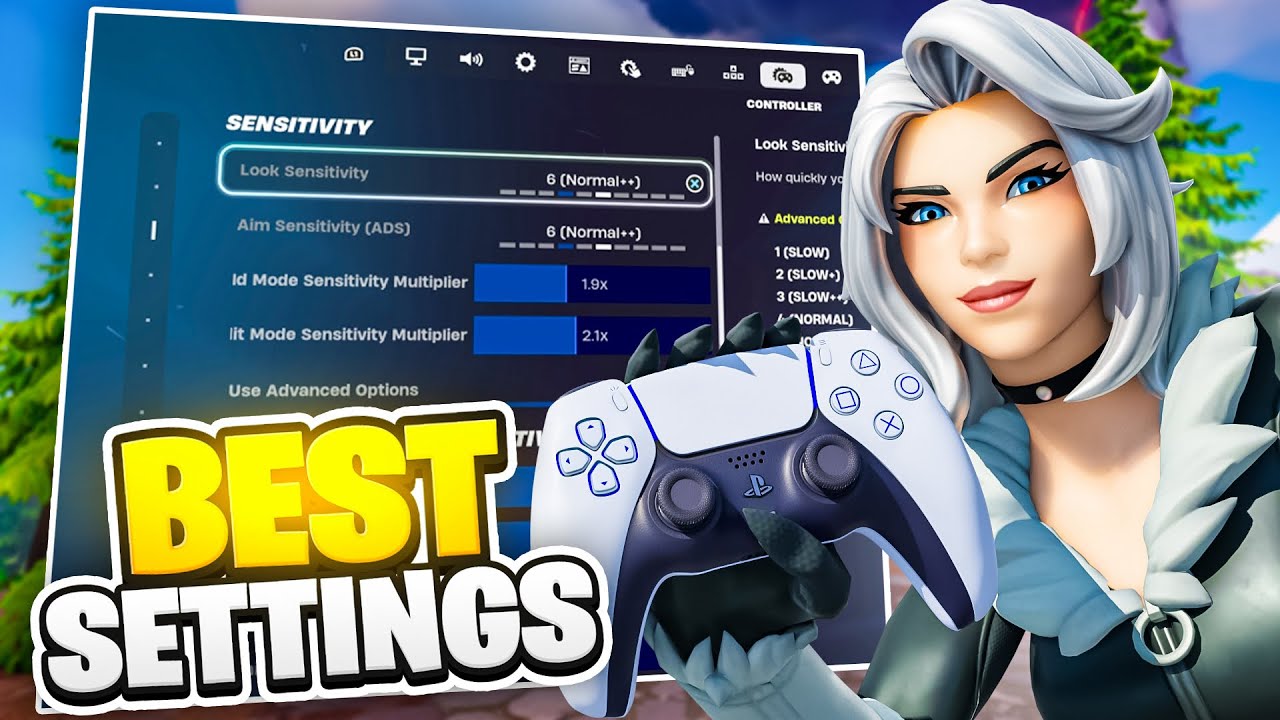 NEW Best Controller Settings + Sensitivity for Chapter 2! (PS4/PS5/XBOX ...