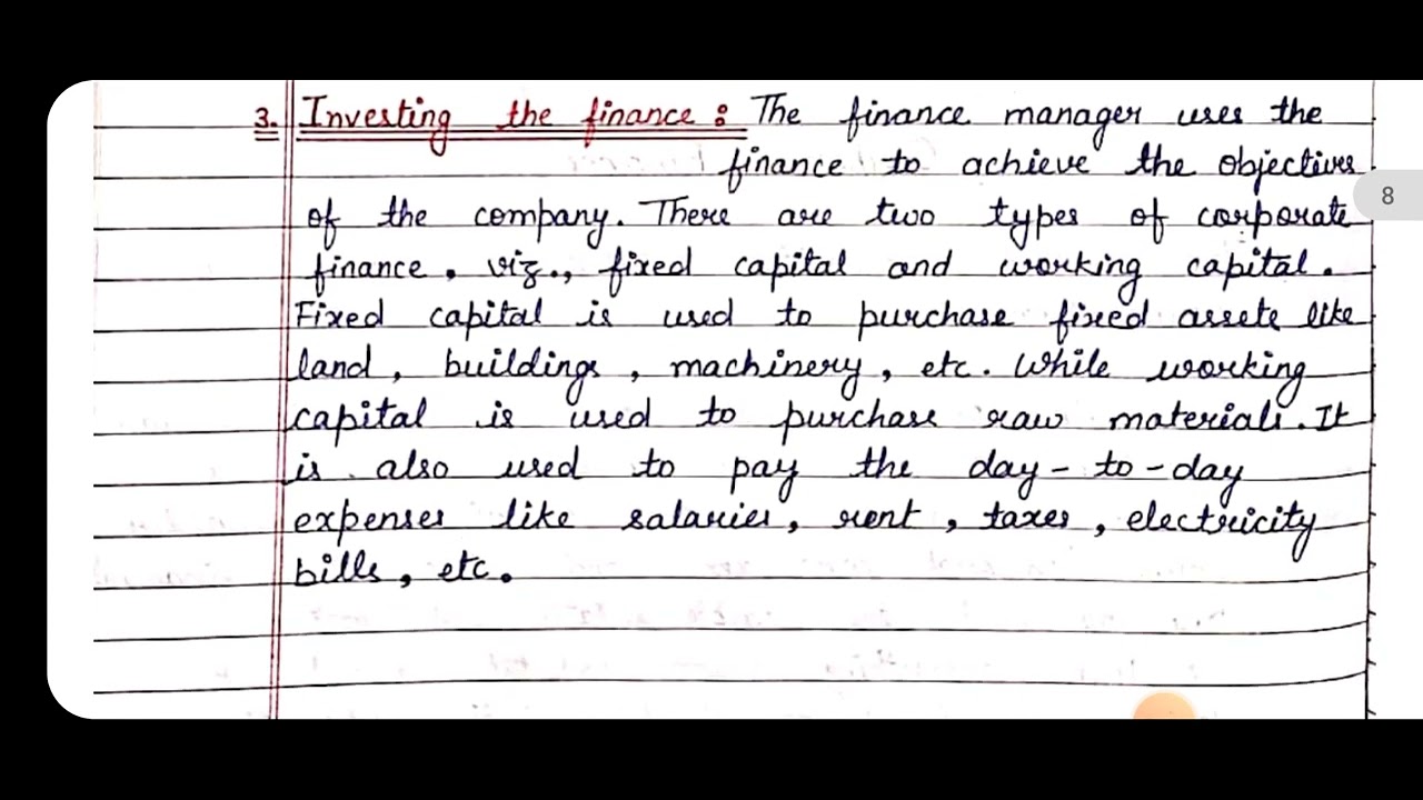 |BUSINESS FINANCE|TYPES OF FINANCE|CORPORATE FINANCE|CHAPTER-1|PART-7 ...
