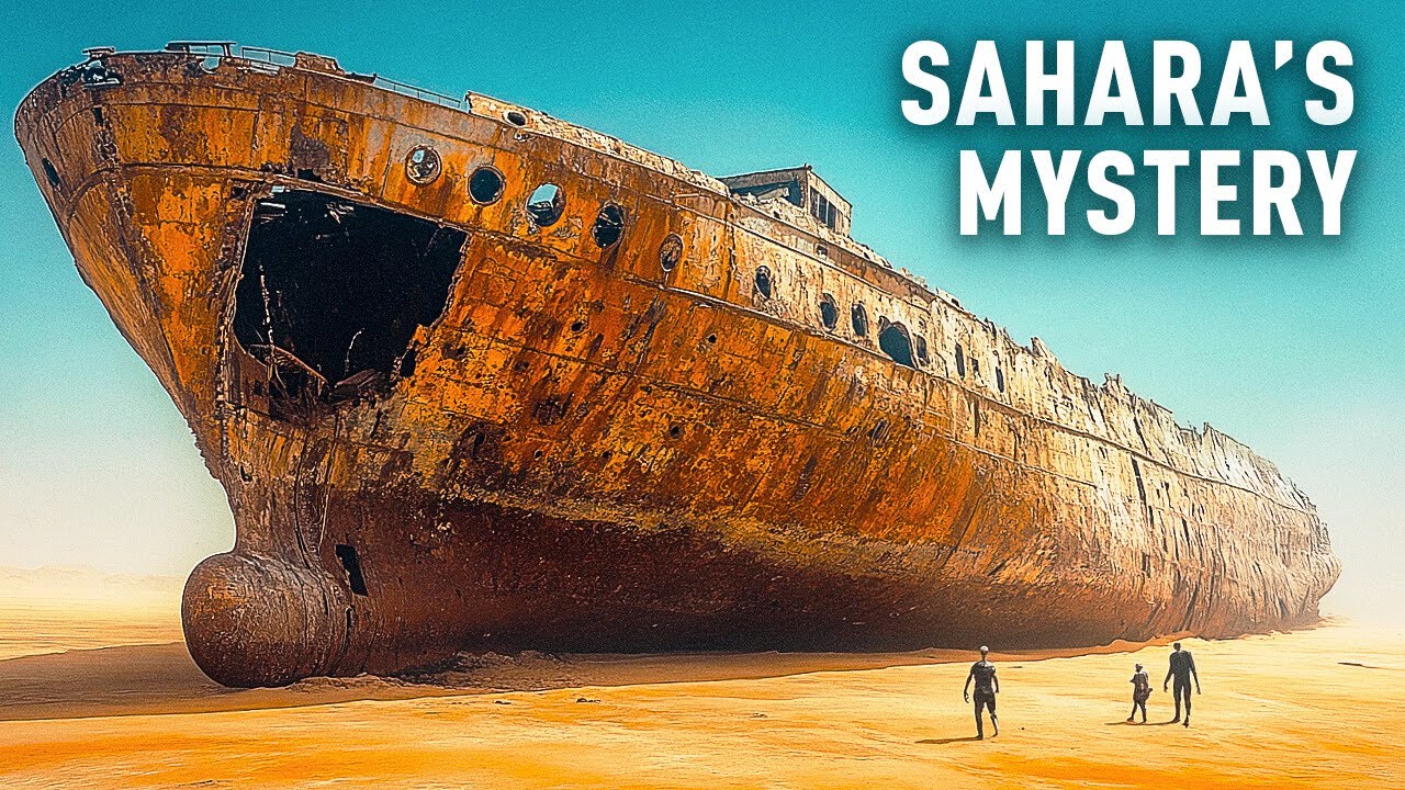 Mysterious Shipwreck Found in the Sahara Desert: Abandoned Ghost Ship ...