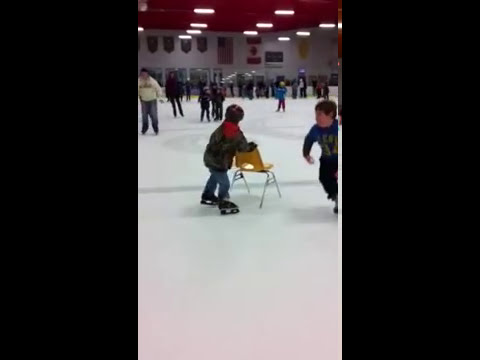 Connor ice skating - YouTube