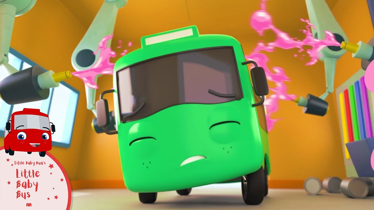 Buster Changes Color! | Little Baby Bus | Kids Cartoons | Children's ...