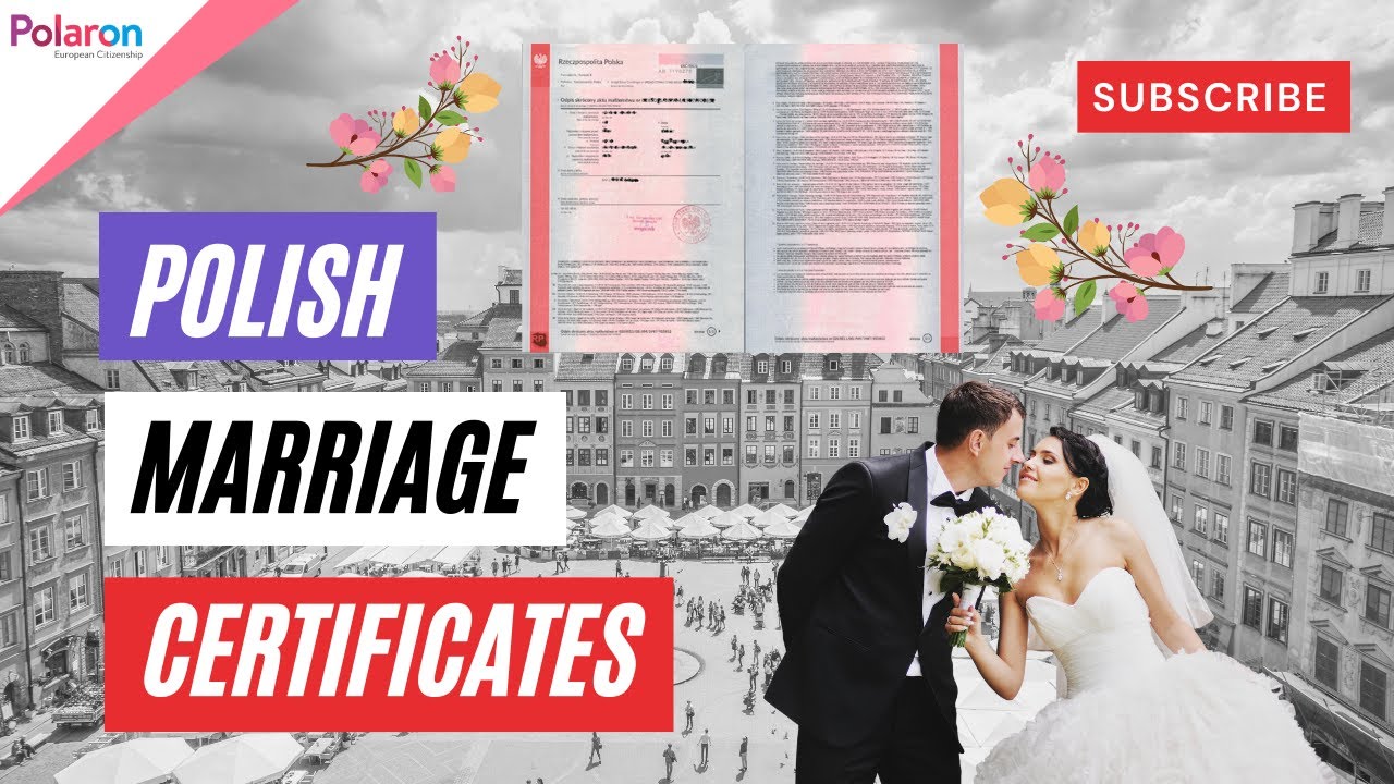 Polish Marriage Certificates: Over a Century - YouTube