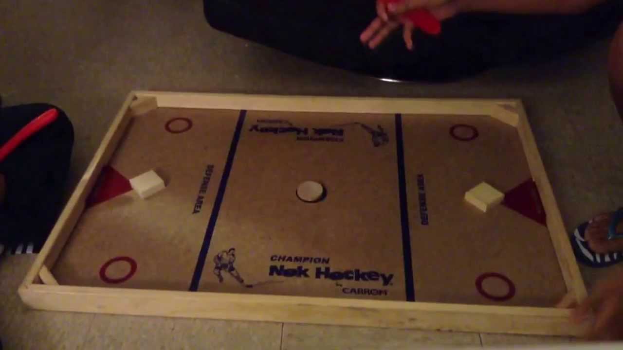 Nok hockey turns into a aggressive fight - YouTube