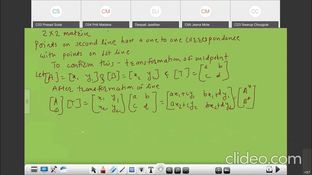 Lecture 7-Computer Graphics-2D Transformation(Straight line, Midpoint,Parallel line)-Deepali ...