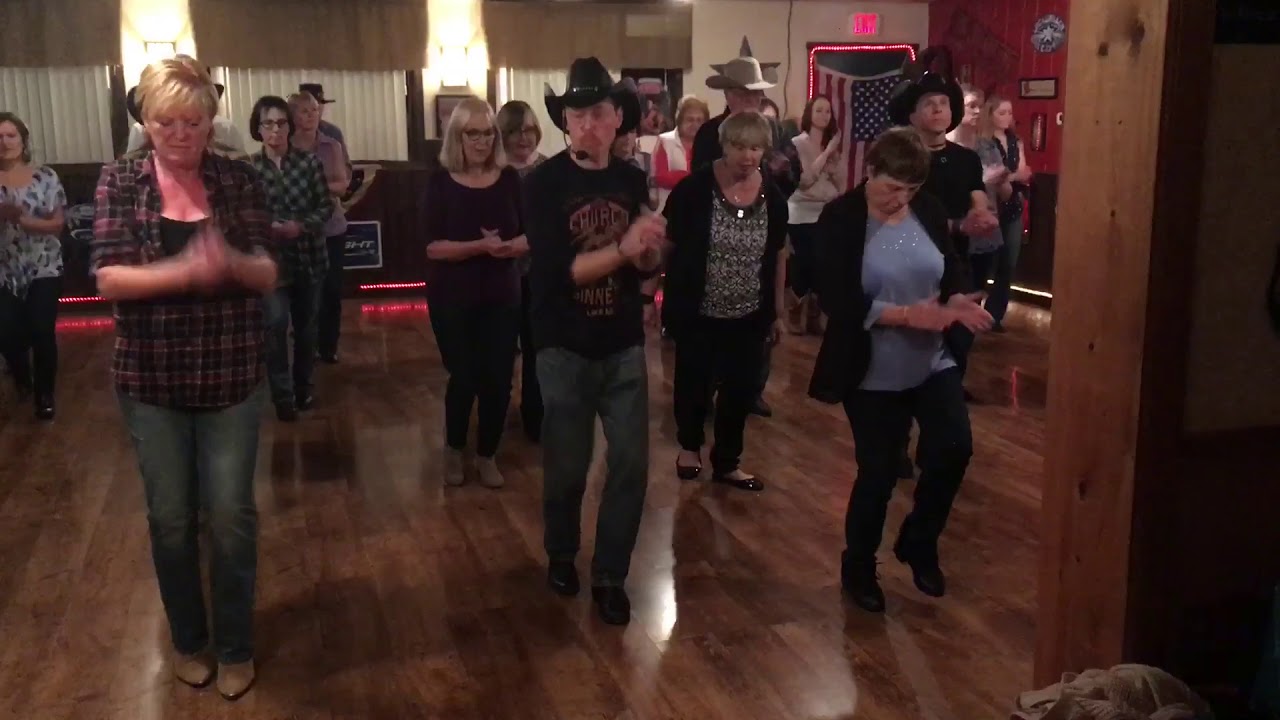 Chip and a Chair - Line dance demo - YouTube