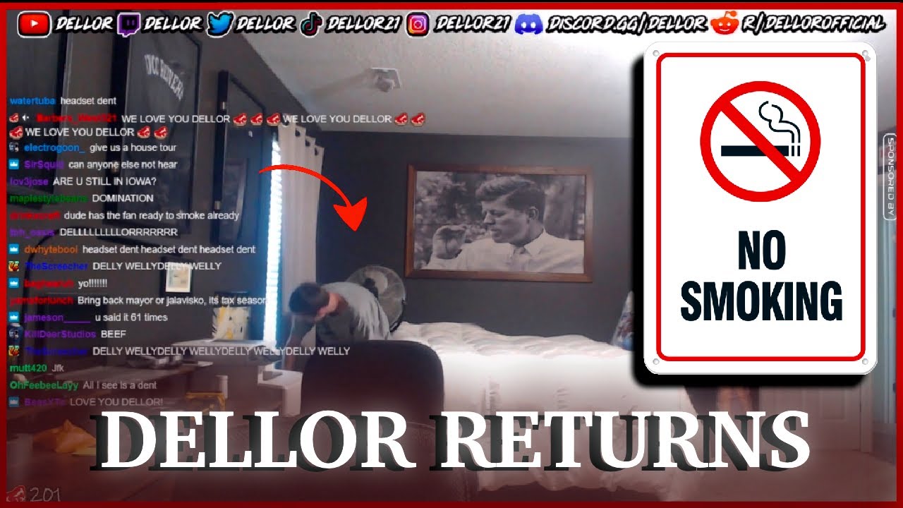 DELLOR RETURNS TO STREAMING. / / / / Setup Tour and Explanation Video. 8/24/24 - YouTube