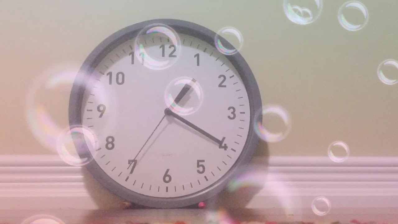 Bubble time lapse - YouTube