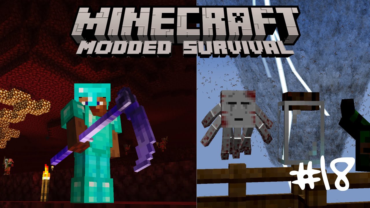 Minecraft Modded Survival - Episode 18 (Nightmare Scythe) - YouTube