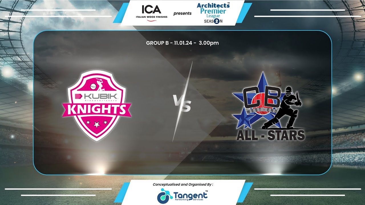 KUBIK KNIGHTS VS CB ALL STARS | ARCHITECTS PREMIER LEAGUE - SEASON 2 ...