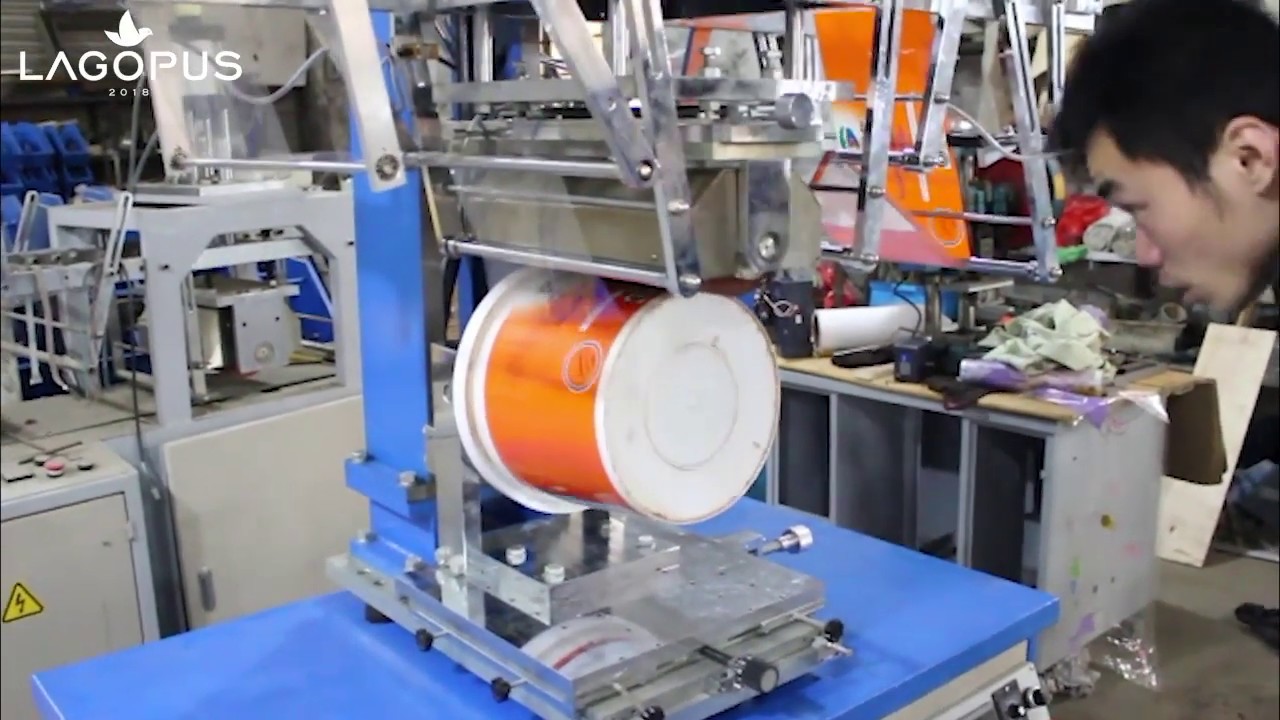 Heat Transfer Machine For Bucket - YouTube