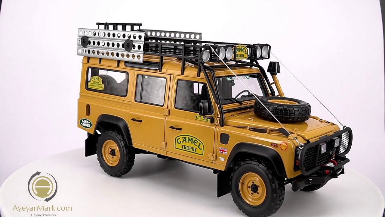 Land Rover Defender 110 Camel Trophy Edition - Almost Real (1:18) - YouTube