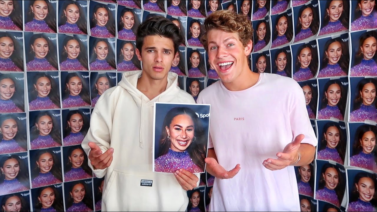 I Filled Brent's Room With Pictures Of Eva! - YouTube