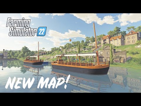 NEW OFFICIAL MAP in Farming Simulator 2022 | THIS IS THE THIRD MAP ...