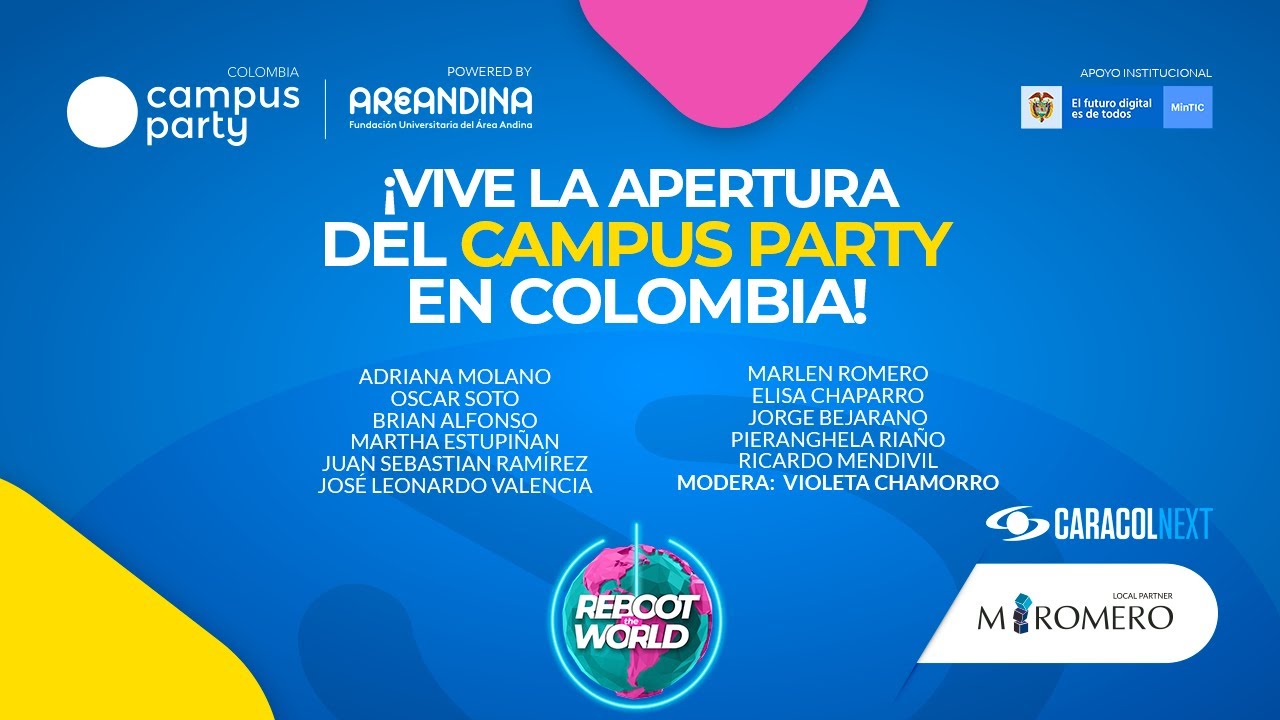 ¡VIVE LA APERTURA DEL CAMPUS PARTY EN COLOMBIA! - YouTube