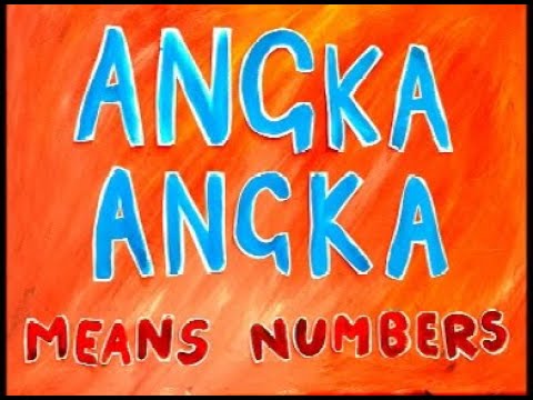 ANGKA ANGKA MEANS NUMBERS, (Indonesian counting song, 1 to 10). - YouTube