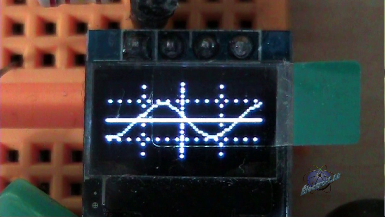 tiny scope ( oscilloscope ) my new project on attiny85 (video 1) - YouTube