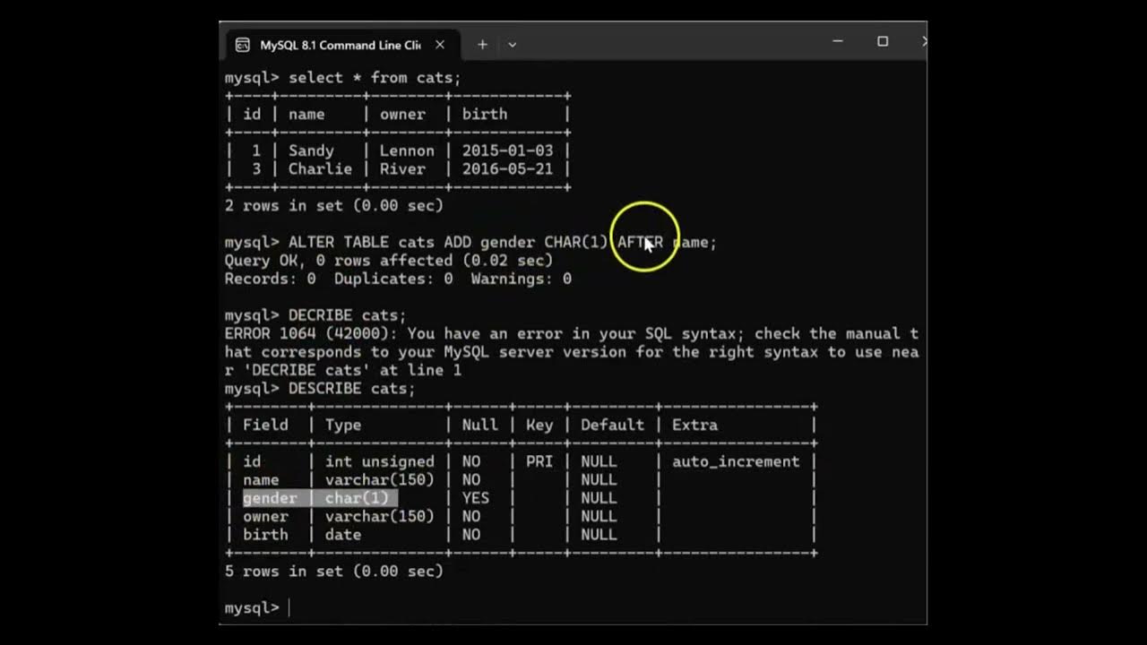 Basic SQL Queries Part 2 - YouTube