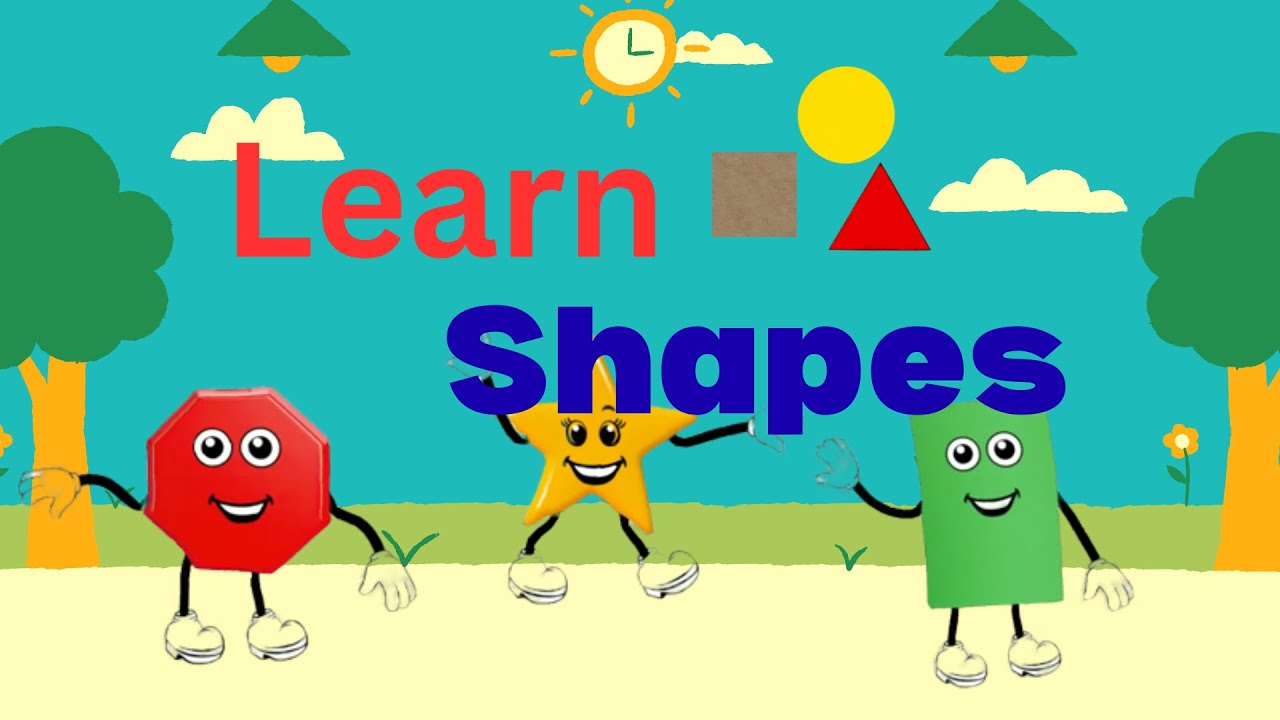 Shapes Song | Fun Shapes Song for Kids | Learn Circle, Square, Triangle ...
