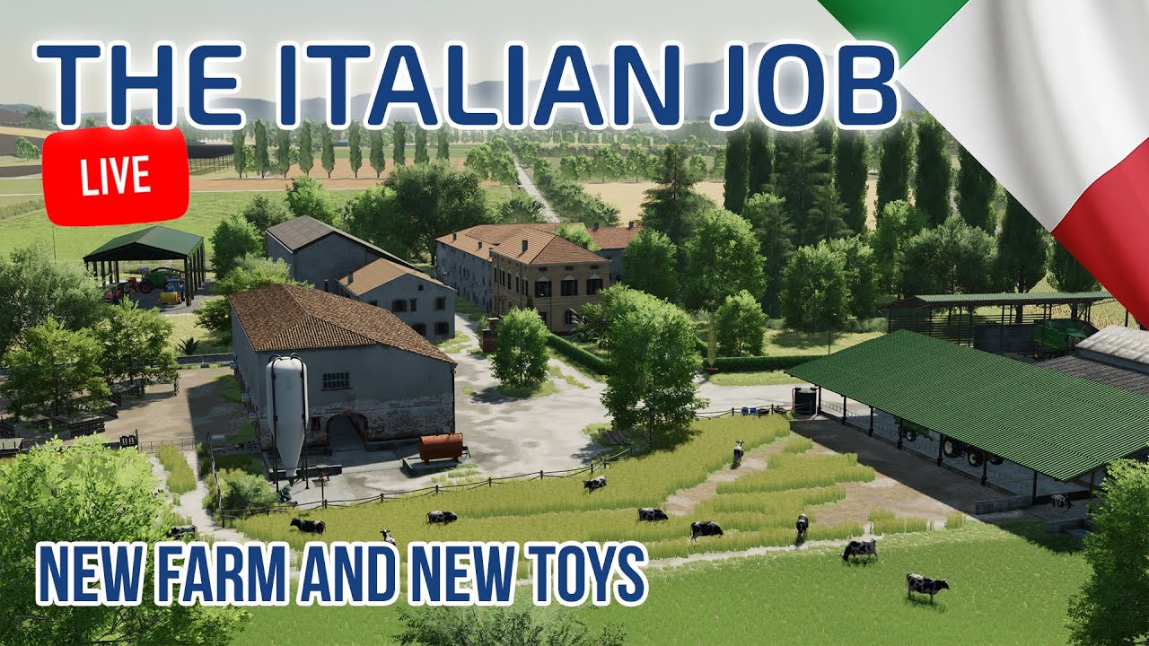 🔴 The Italian Job - New Farm, New Challenges - LIVE - Italia HD Map ...
