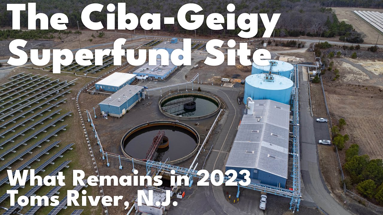 What Remains of Ciba-Geigy in 2023: Toms River, N.J. - YouTube