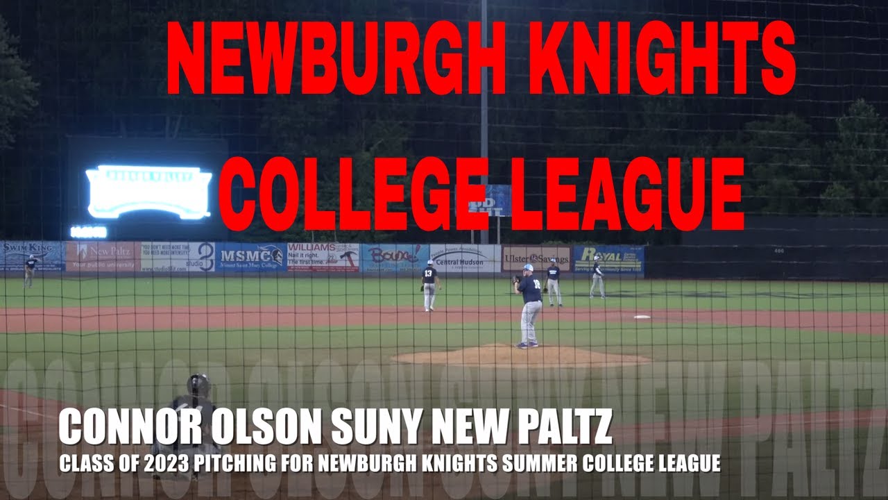 CONNOR OLSON NEWBURGH KNIGHTS PITCHING HIGHLIGHTS - YouTube
