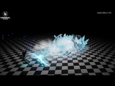 VFX Attack Effect 1.01 - Unreal Engine Niagara Particle System - YouTube