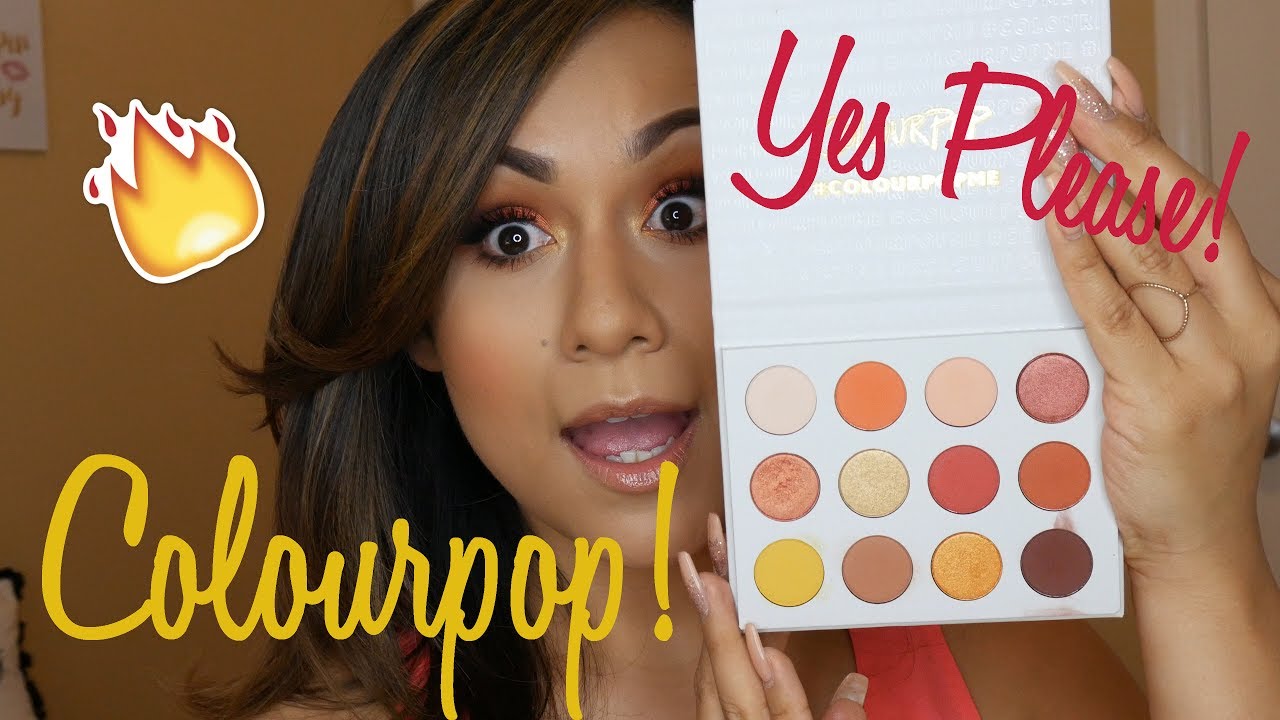COLOURPOP YES PLEASE!| Review and Quick Tut! - YouTube
