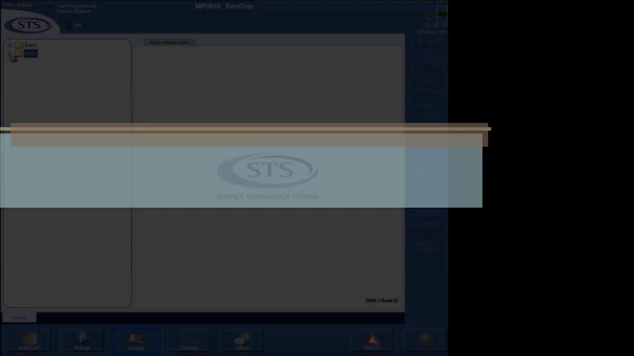 Dry Etch TPT Training – ICP’s and Pegasus software: #5 Automatic ...