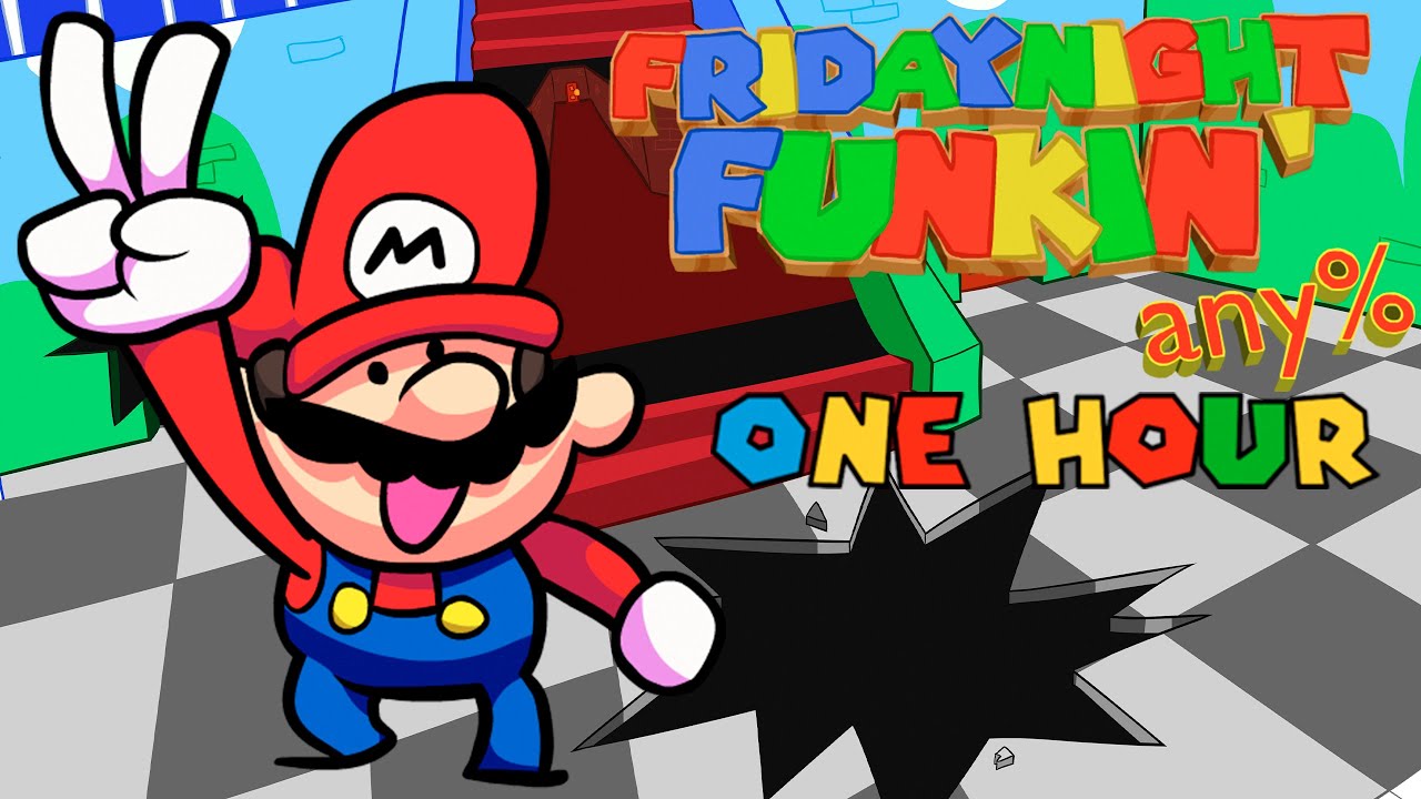 Song- Sprint- Friday Night Funkin' VS Speedrunner Mario - Any% DEMO ...