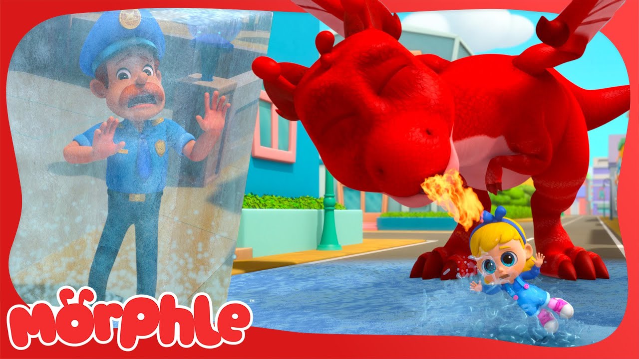Morphle Breaks The Frozen Spell 🦖 Morphle Dinosaurs 🦕 Cartoons for Kids ...