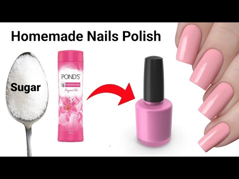 How to make Nail Polish at home /DIY homemade Nail polish Nail polish ...