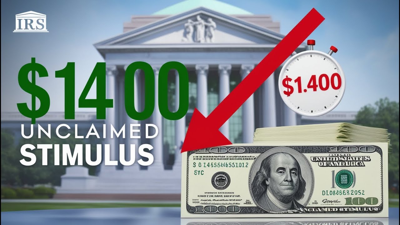 IRS Unclaimed Stimulus Checks: How To Claim Rebates Up To $1400? - YouTube