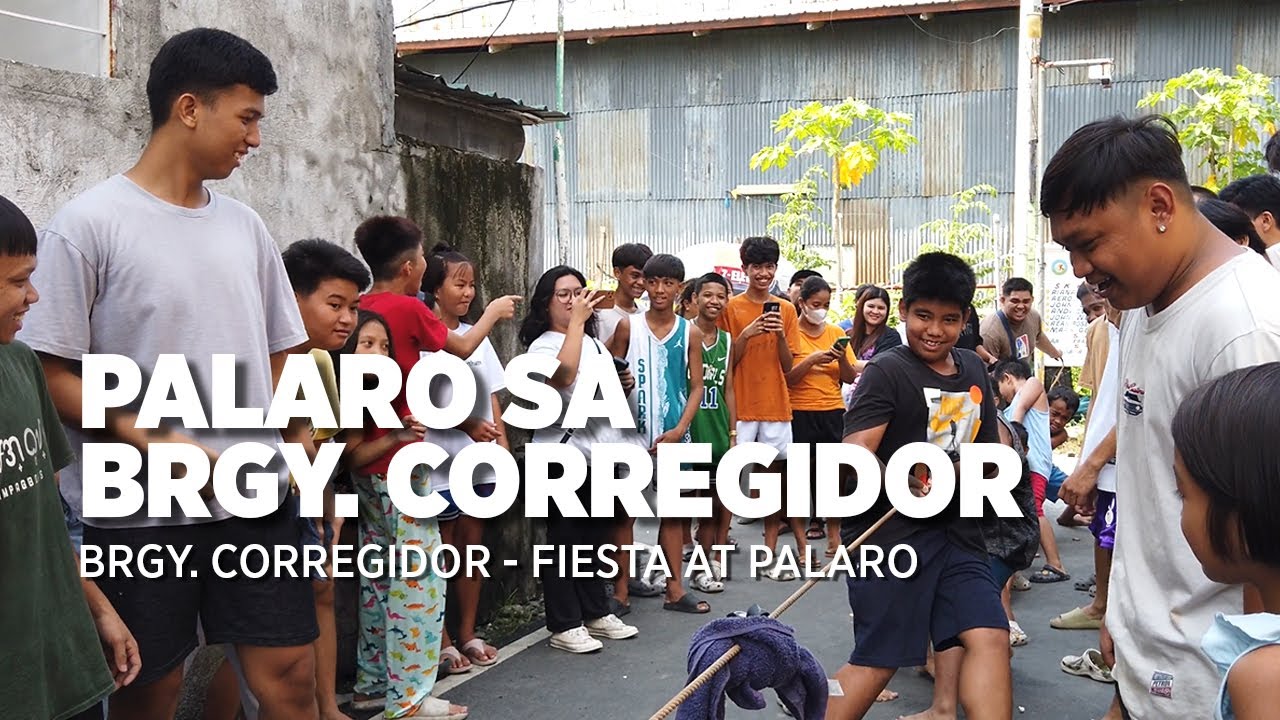 Palaro para sa mga Bata - Barangay Corregidor Fiesta - YouTube