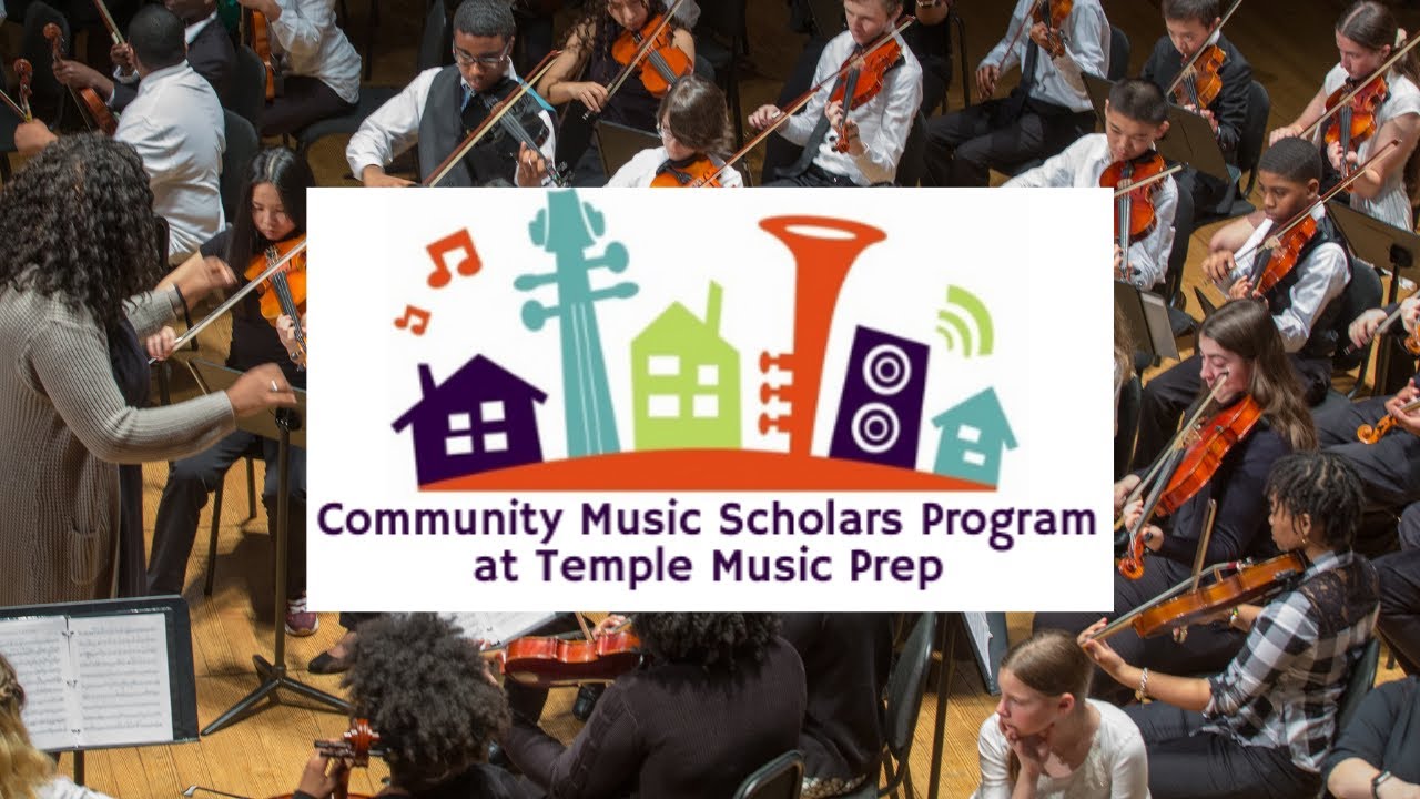 Community Music Scholars Program at Temple Music Prep Spring 2021 ...