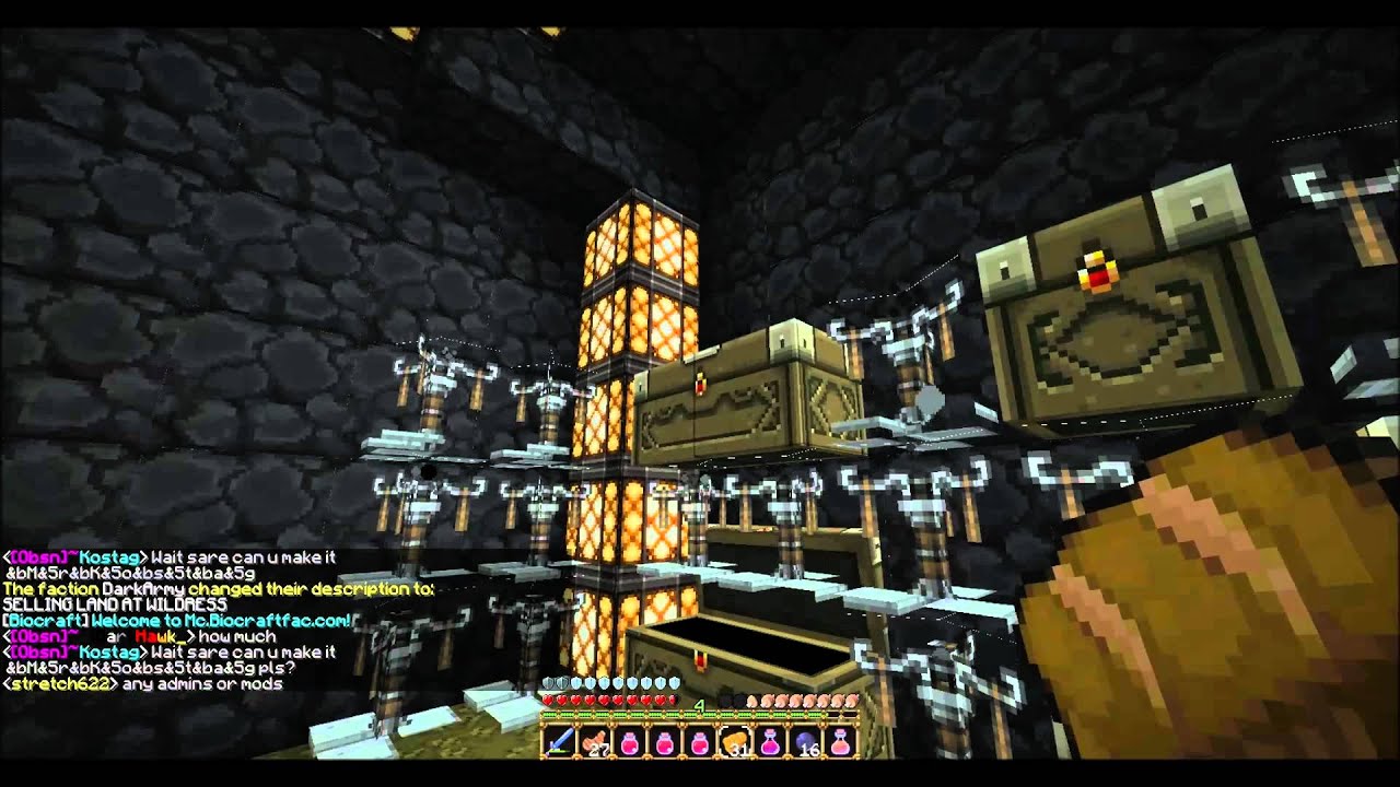 Minecraft Biocraft PvP Episode 3 GOD STUFF - YouTube