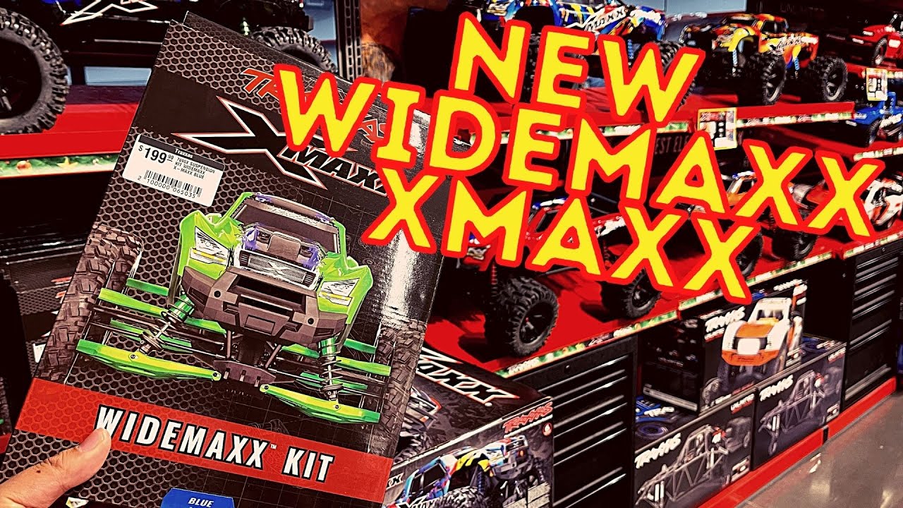 The New Traxxas XMaxx Widemaxx Kit is HERE! - YouTube