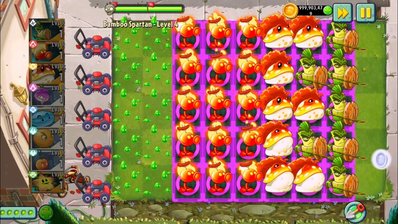 PVZ 2 MOD | PLANT OF THE WEEK EVENT COMPLETED IN 10:13 MINUTES | FULL ...