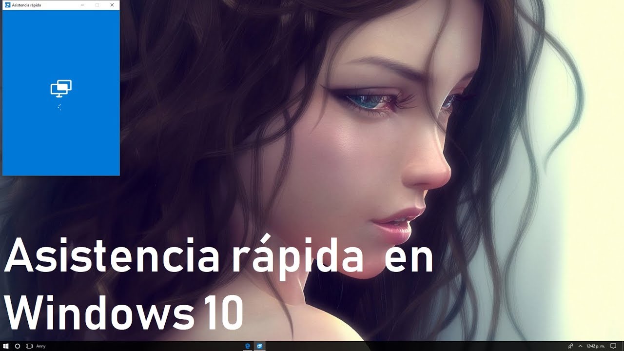 Asistencia rápida en Windows 10 - YouTube